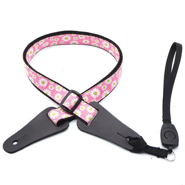 DSL Cosmos Pink Ukulele Strap Made In Australia