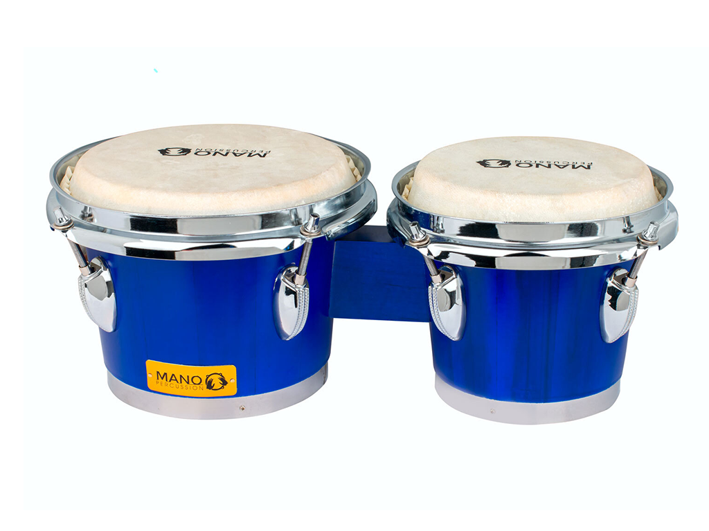Mano Tunable 6 & 7 Inch Bongos Blue