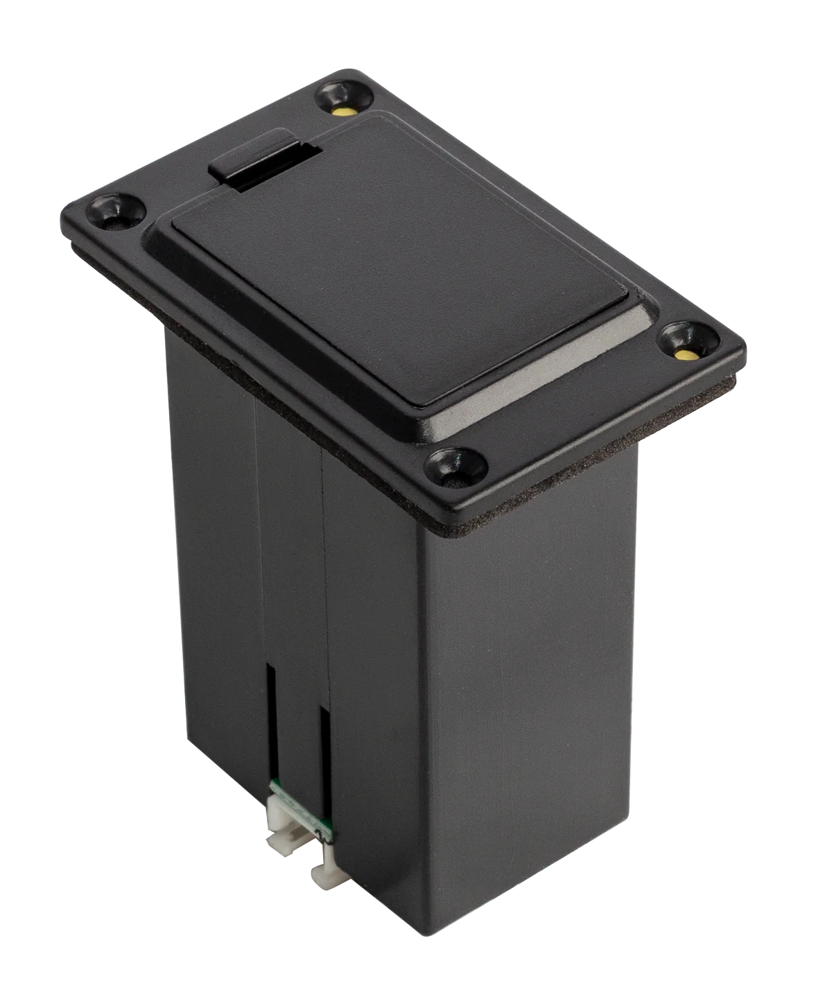 MMC Replacement 9v Battery Compartment for Guitar Black