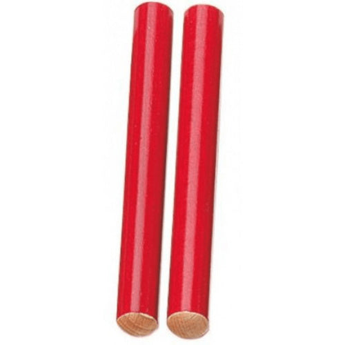 MMC 6" COLOURED CLAVES RED