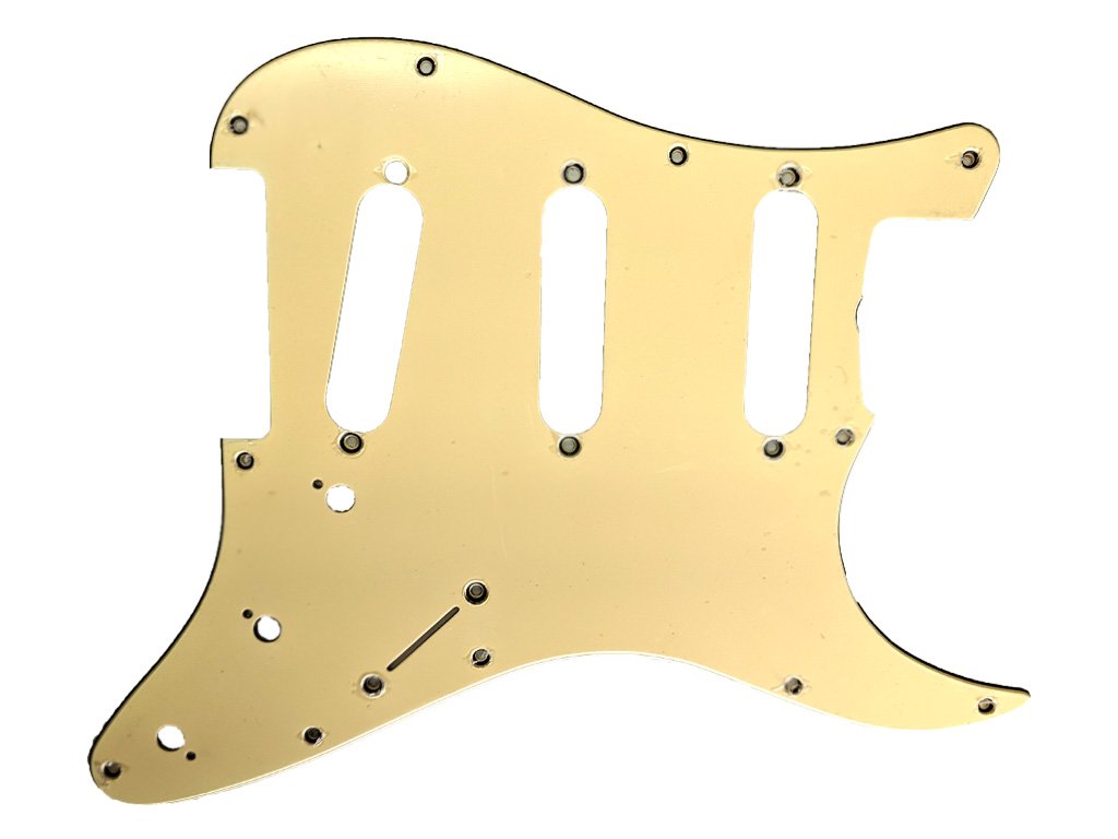 ST Style Aged White Scratchplate 3 ply