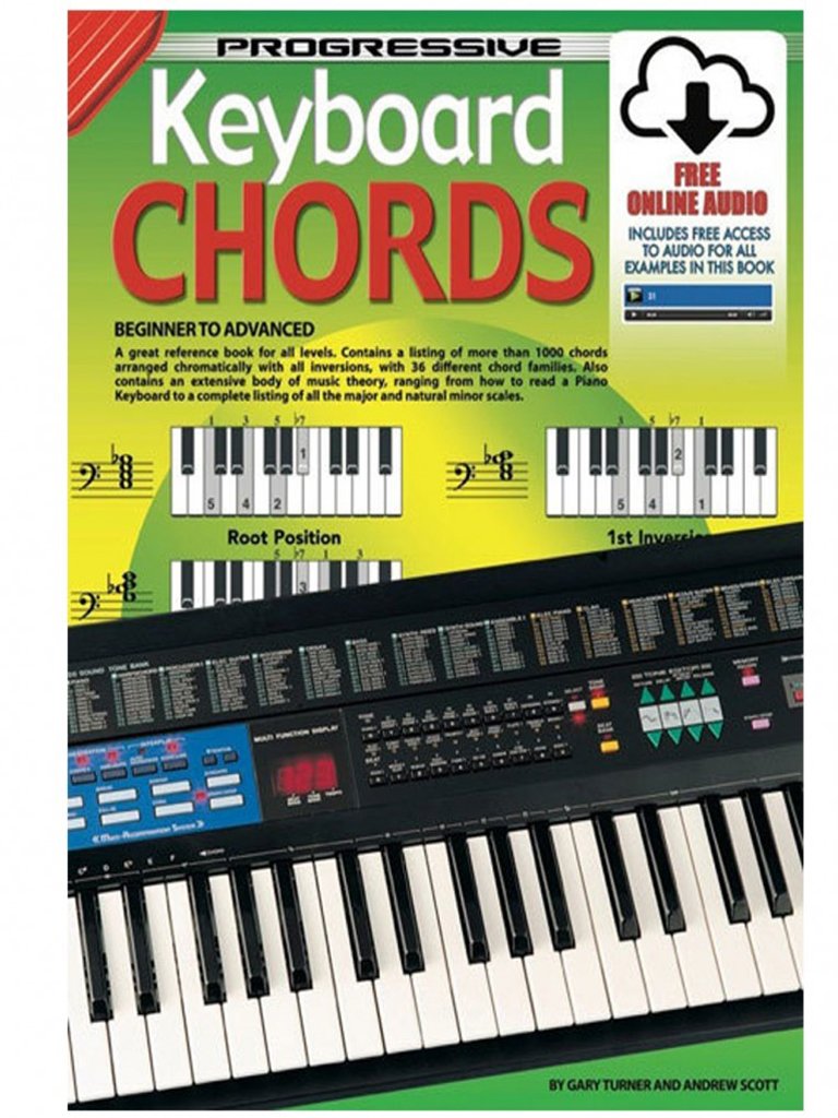 KEYBOARD CHORDS PROGRESSIVE BOOK