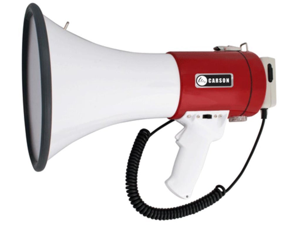 Carson 25W Pistol Grip Megaphone